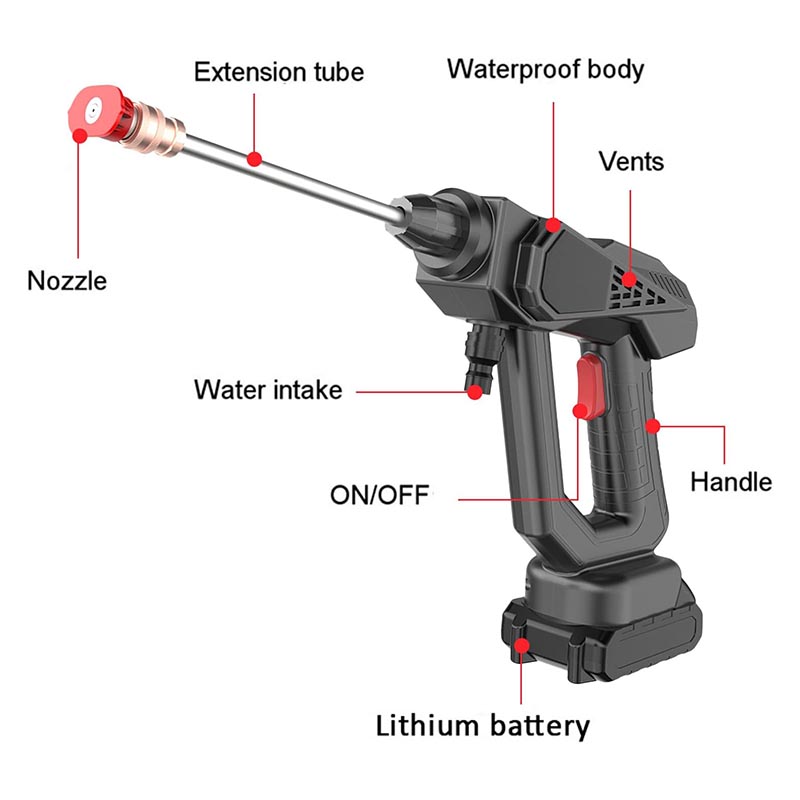 کارواش خانگی MDHL مدل 8107 – دیجی‌نت مارکت